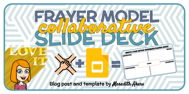 Frayer Model Collaborative Slide Deck – Meredith Akers
