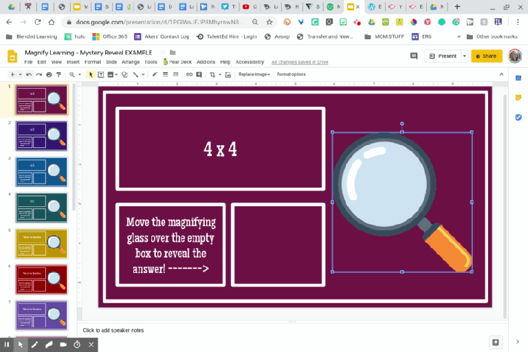 Magnify Learning with this Mystery Reveal Template – Meredith Akers