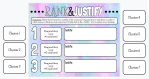 Rank & Justify Slides Template – Meredith Akers