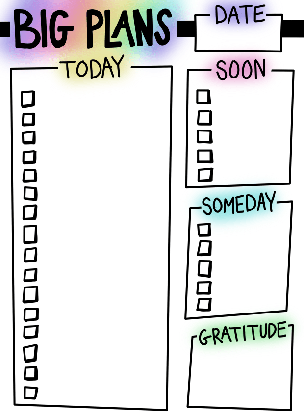 Student Planner and To-Do List Templates – Meredith Akers