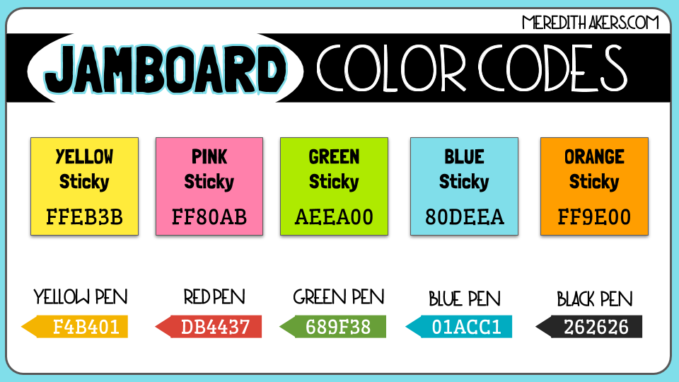 Jamboard Templates, Tips, and Tricks! – Meredith Akers